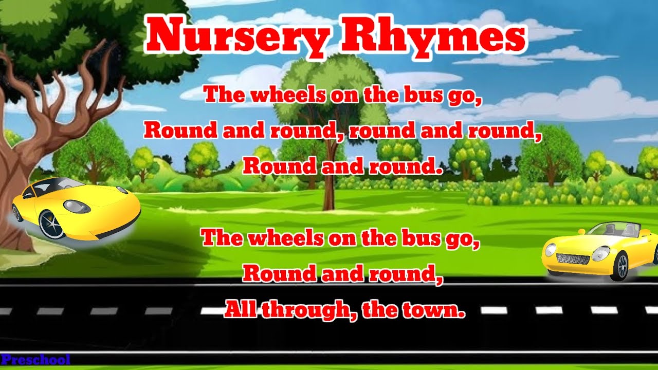 Rhymes the wheels on the bus go ,beep beep beep || rhymes 🌟 - YouTube
