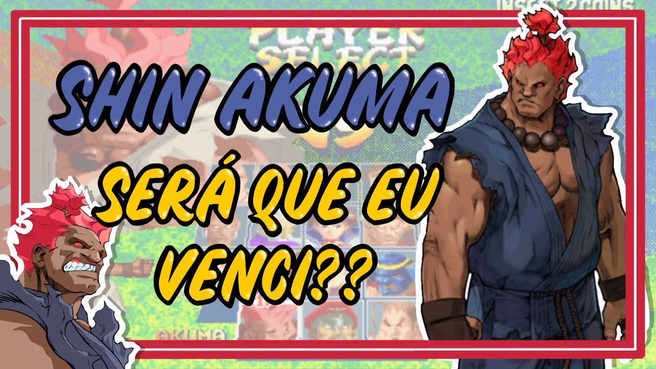 Street fighter alpha 2 Shin Akuma summon - invocando shin akuma ...