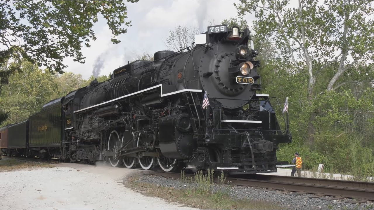 NKP 765 Steam in the Valley 2019 Steam locomotive on the CVSR - YouTube