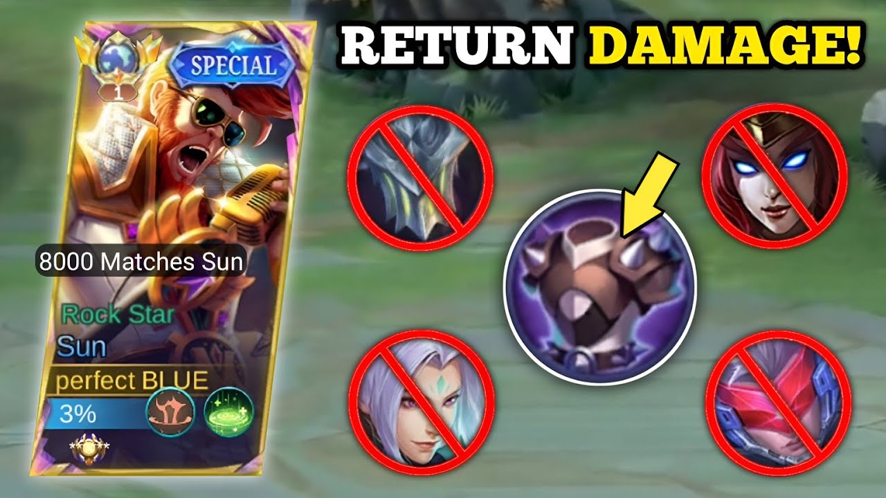 REVAMPED SUN, RETURN DAMAGE BUILD!‼️ (100% broken!😱) | SUN VS. PHYSICAL ...