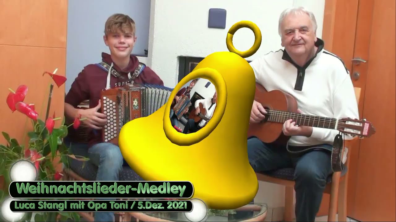 Weihnachtslieder Medley - Luca Stangl - YouTube