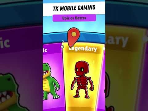 STUMBLE GUYS - New EPIC SKIN!! Lucky Spin #skeleton - YouTube