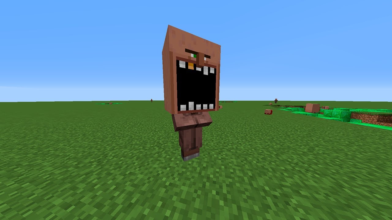 Angry villager - YouTube