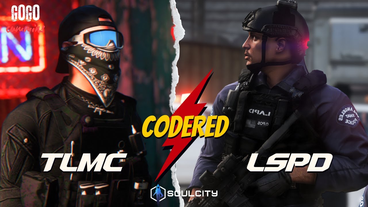 🔴Day-93 l CODERED Today l TLMC vs LSPD l #soulcityrp #gta #tlmc # ...