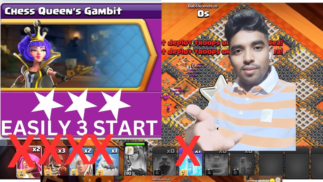 CoC Chess Queen's Gambit Challenge - YouTube