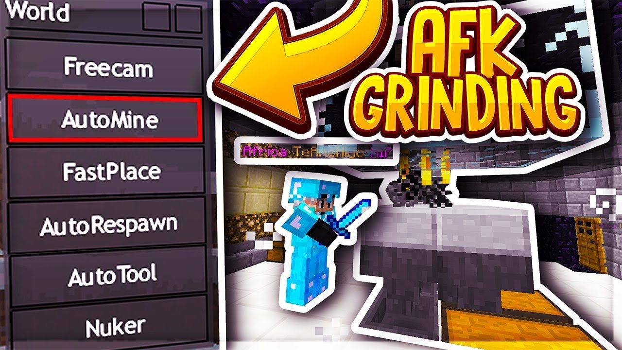 HOW TO GRIND WHILE AFK! | Minecraft Skyblock | MineSaga | Mystic [3 ...