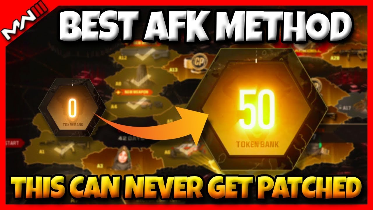 Best AFK Battle Token Method Season 1 MW3 - YouTube
