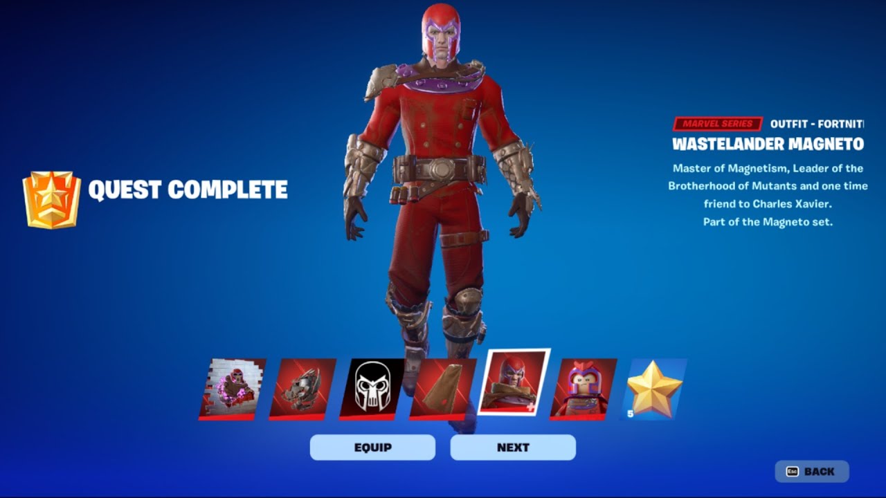 How to Unlock The Magneto Skin in Fortnite! - YouTube