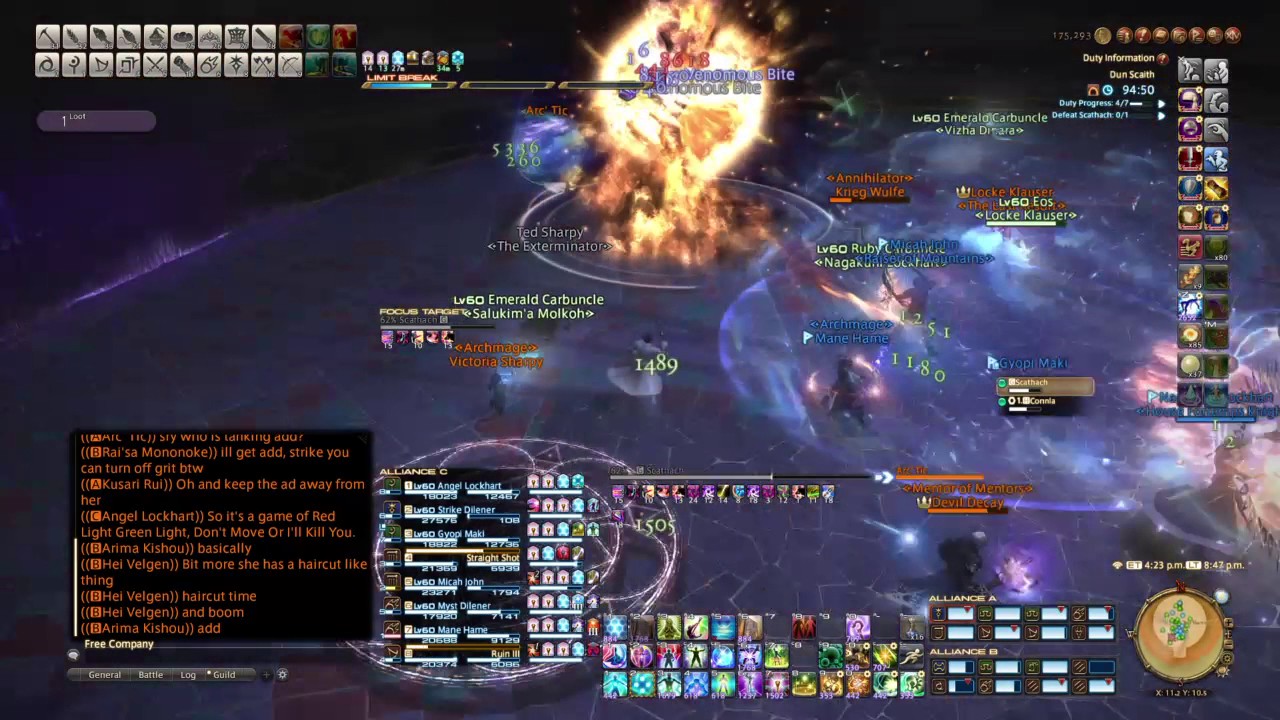 [FINAL FANTASY XIV HW] Dun Scaith - Scathach (First Time) - YouTube