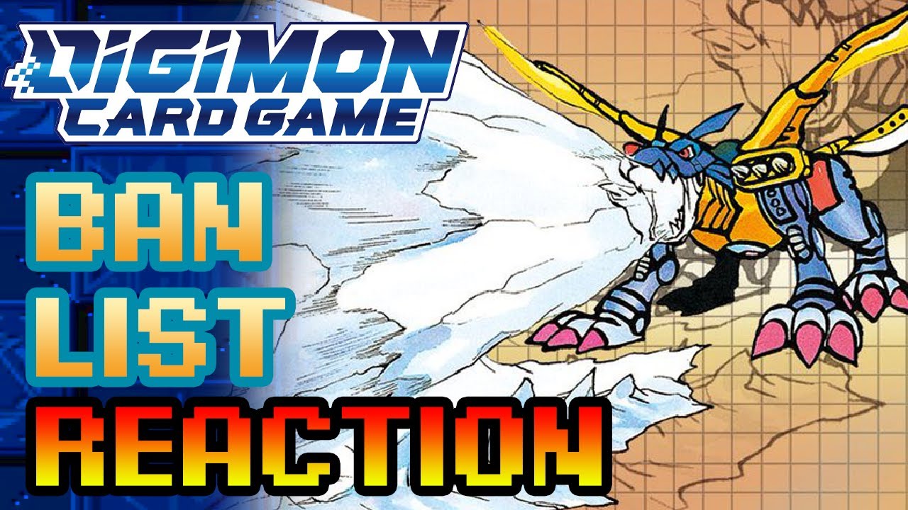 Digimon TCG BAN LIST 2022 REACTION - YouTube