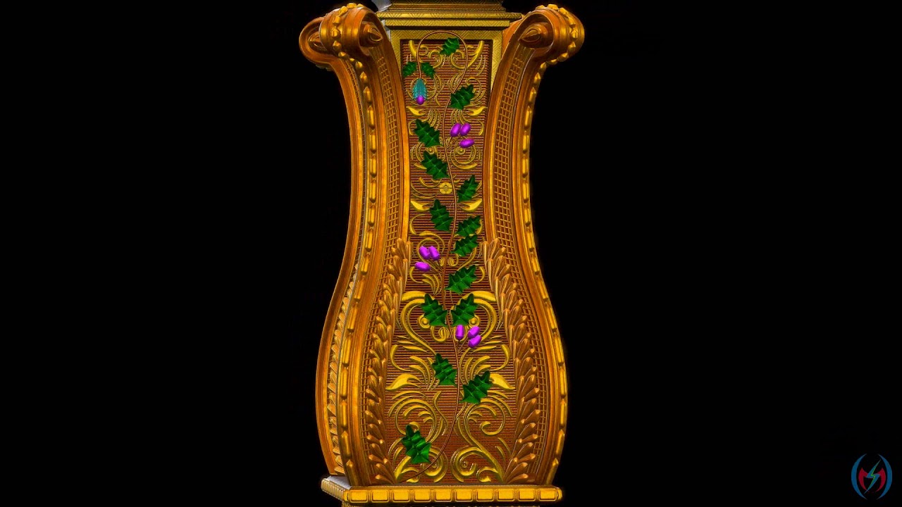 3D Modeling Showreel Portfolio of temple pillar -2019 - YouTube