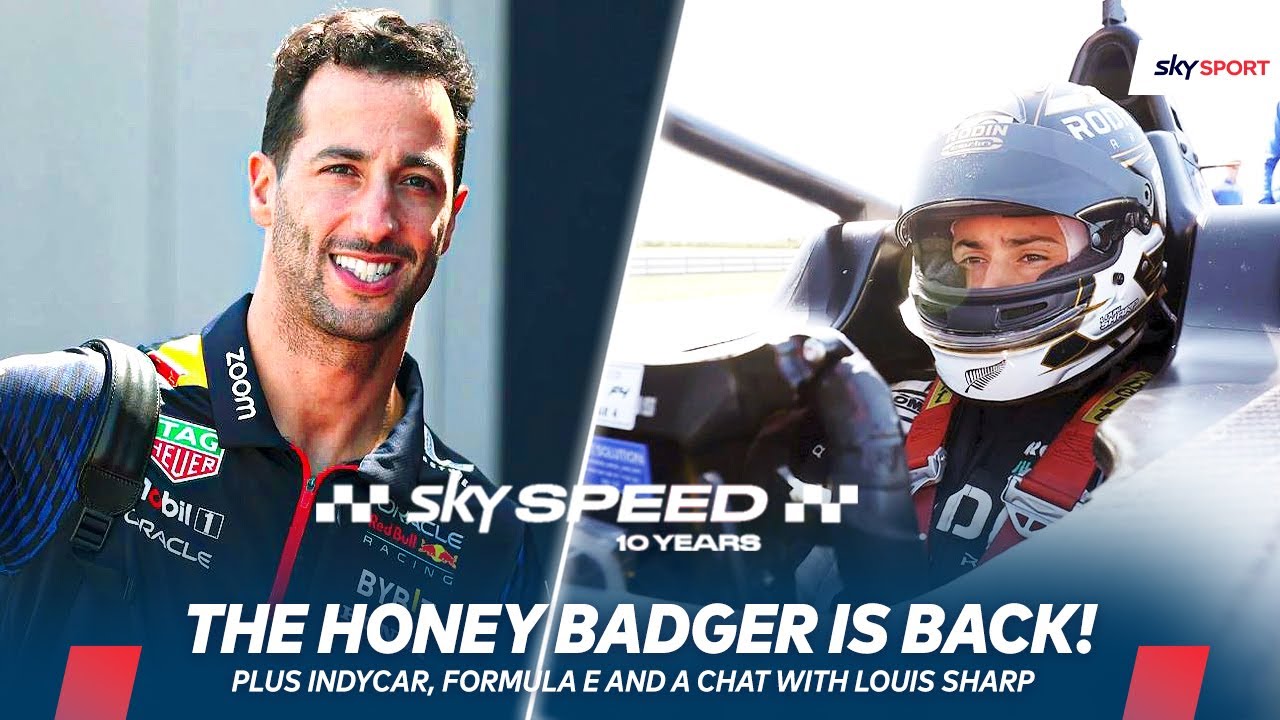 Daniel Ricciardo is BACK 🤩 | Sky Speed - YouTube