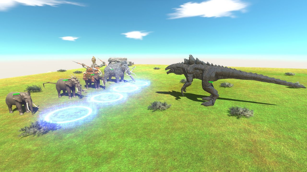 Mammoth Elephant of Evolution to Face Dinosaur Zilla - Animal Revolt ...