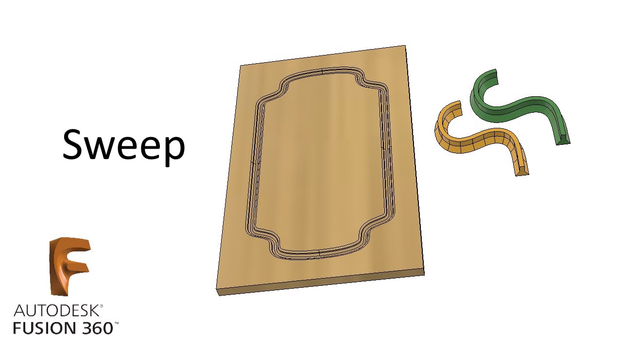 A.16. Sweep practice in Fusion 360 / Кухонный фасад во Fusion 360 ...