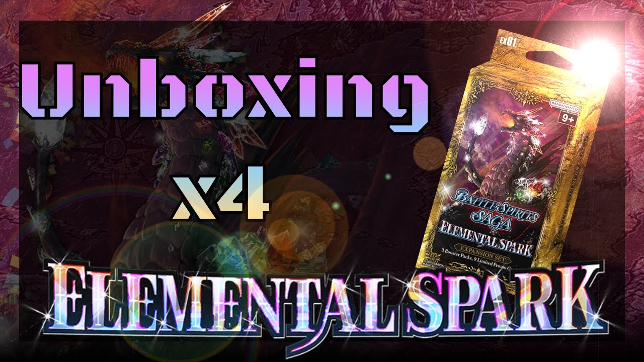 Elemental spark Expansions set 01 - Battle Spirit Saga Unboxing - YouTube