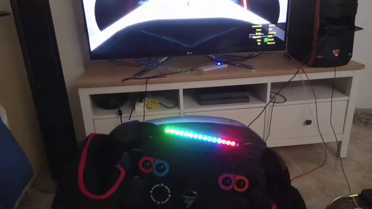 TSPC RACER REV LIGHTS w SIMHUB - YouTube