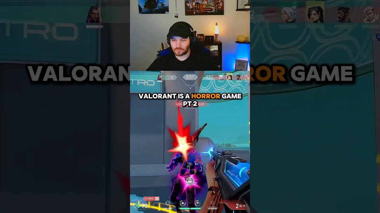 POV: Valorant is a HORROR game #valorant #valorantclips # ...