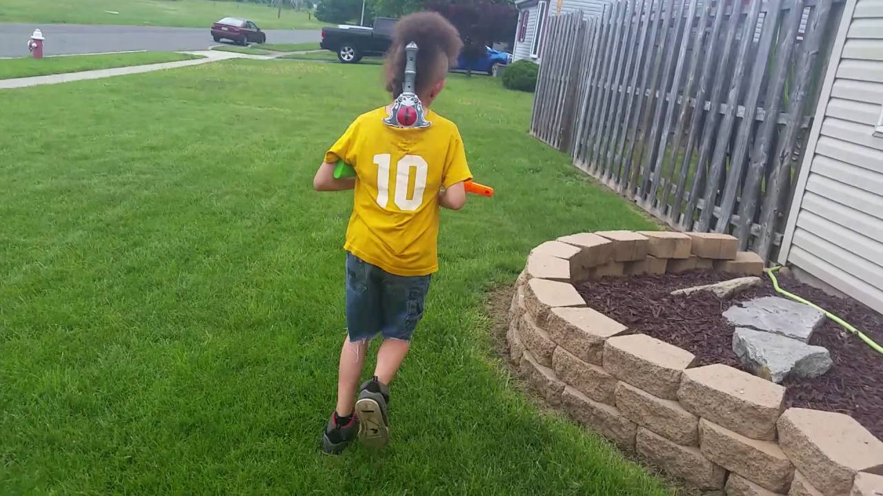 Zombie invasion (part 5) backyard - YouTube