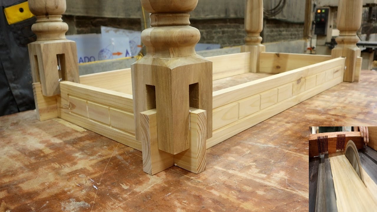 Easy Craft Woodworking-How to Create a 4 Corner Jointing Table With ...