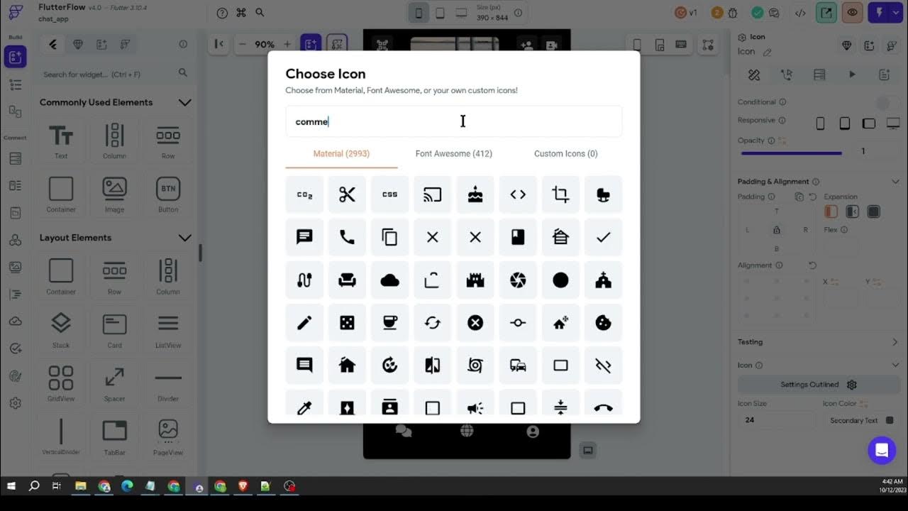 Building A Chat App Part 2 Flutterflow Youtube