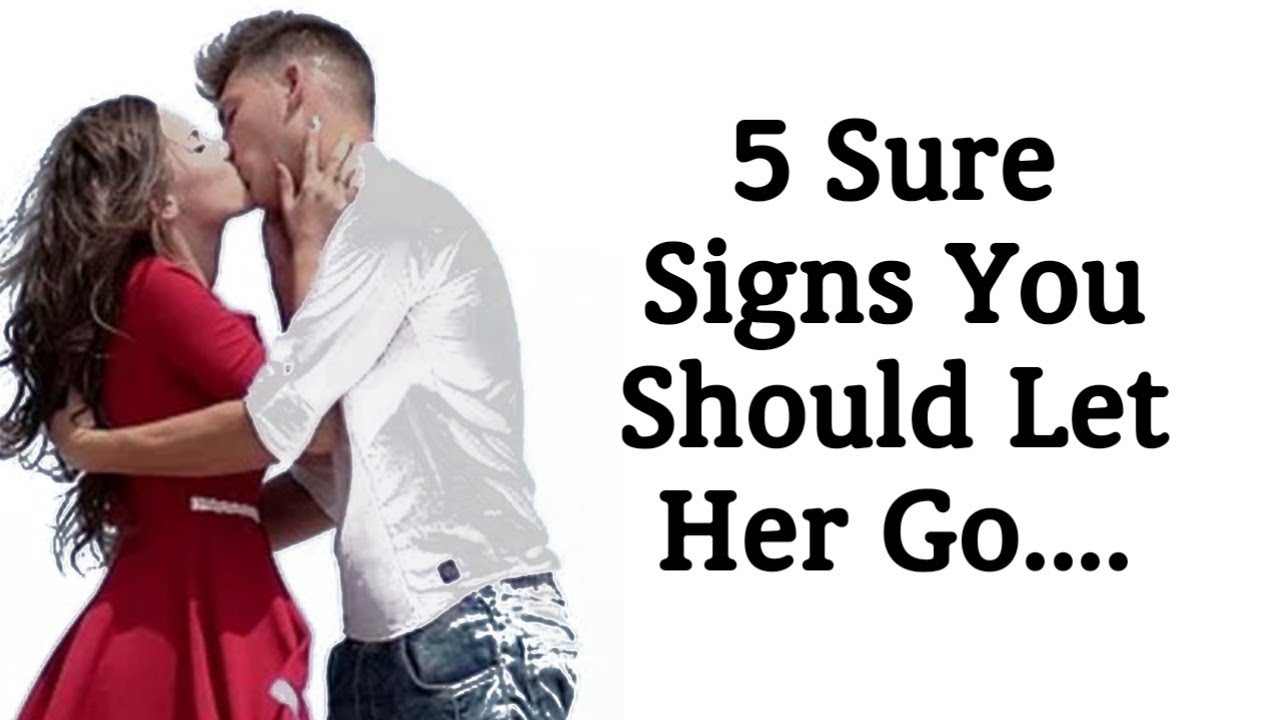 5 Sure Signs You Should Let Her Go... psychological facts about human ...
