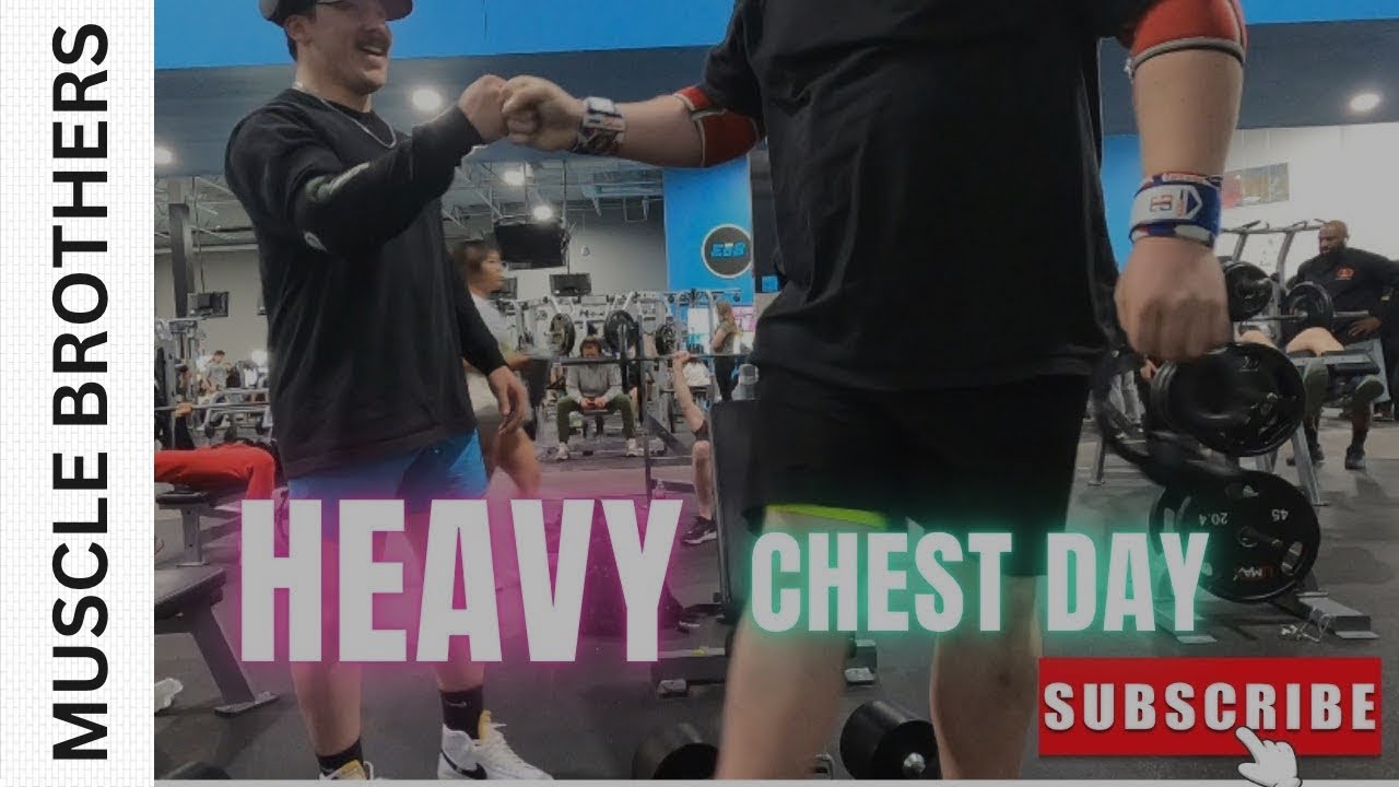 HEAVY CHEST WORKOUT- Absolutely the best one yet! - YouTube
