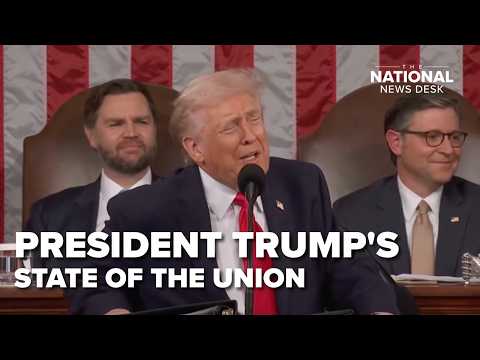 President Donald Trump delivers the State of the Union to Congress