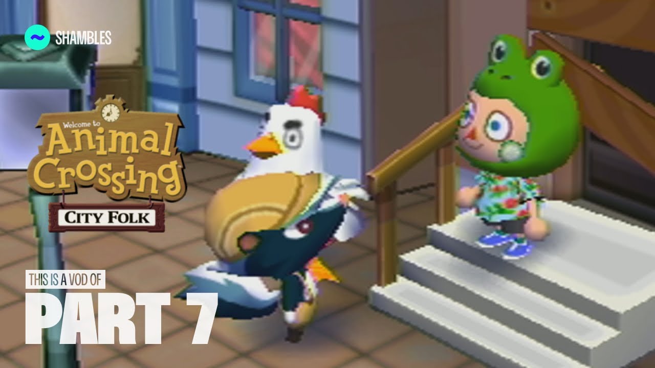 TildeShambles - Animal Crossing: City Folk - Part 7 - YouTube