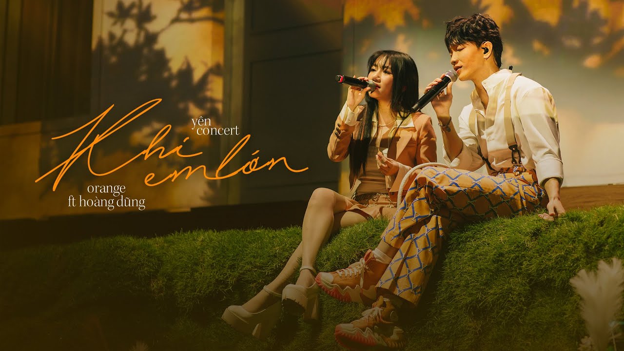 Orange x Hoàng Dũng | Khi Em Lớn | Live at Yên Concert - YouTube