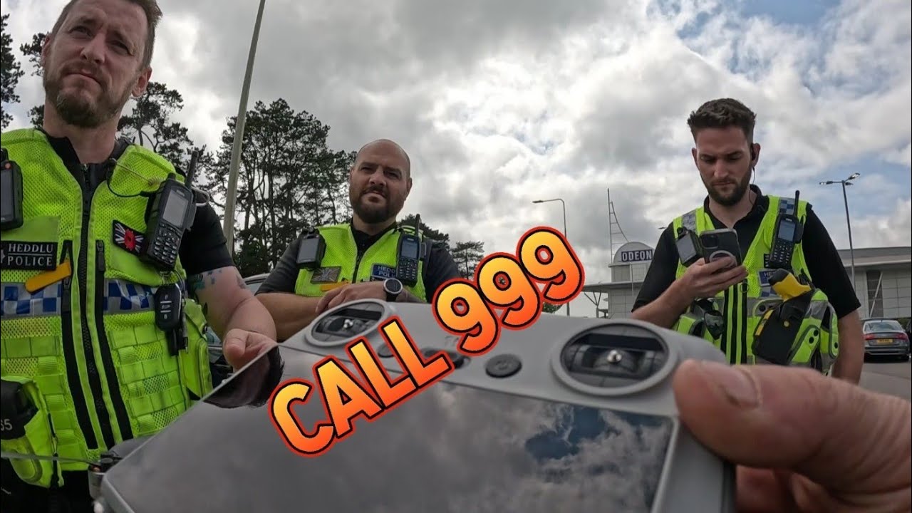 Shop security call 4 Police Officers on 999 for man with a drone #audit ...