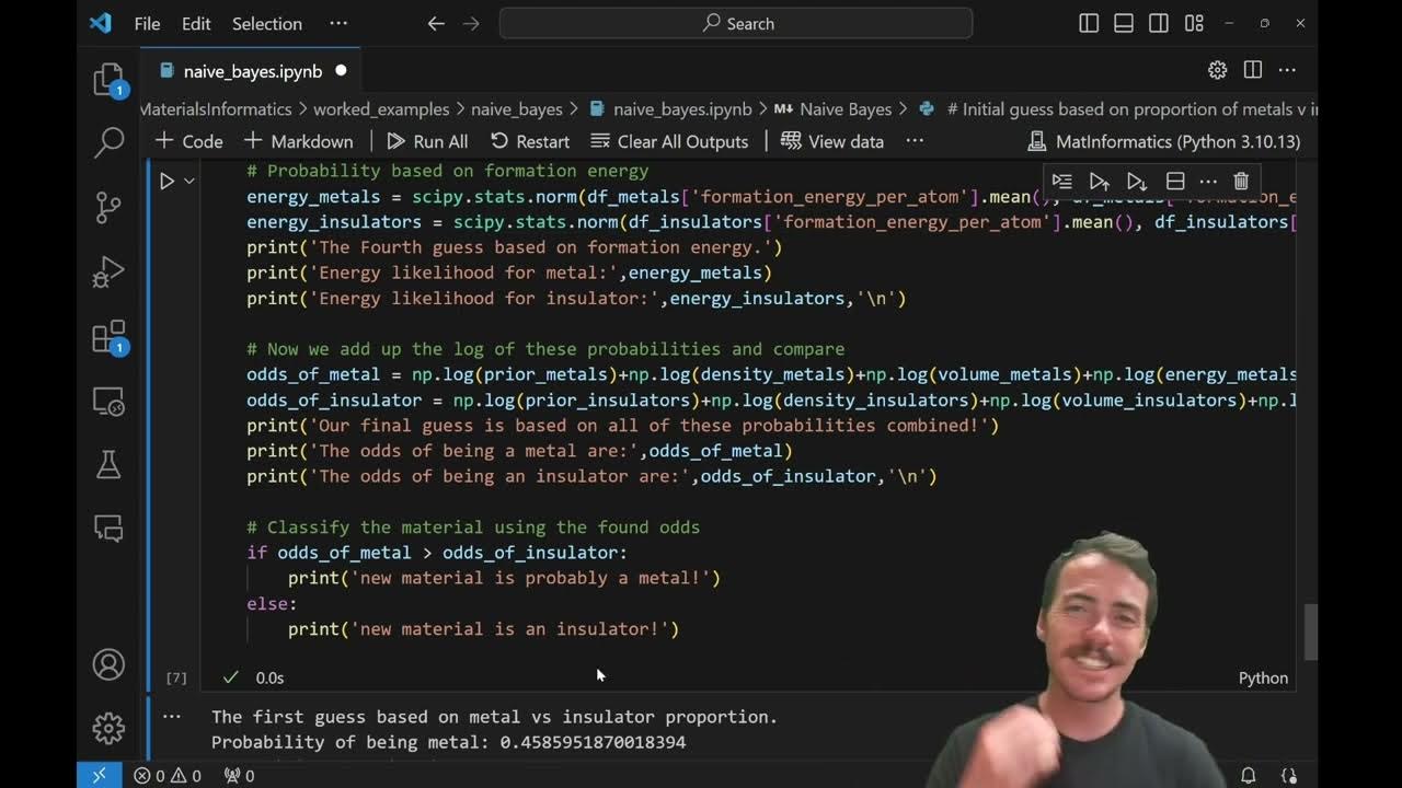 30a Coding a Naive Bayes classifier by hand - YouTube