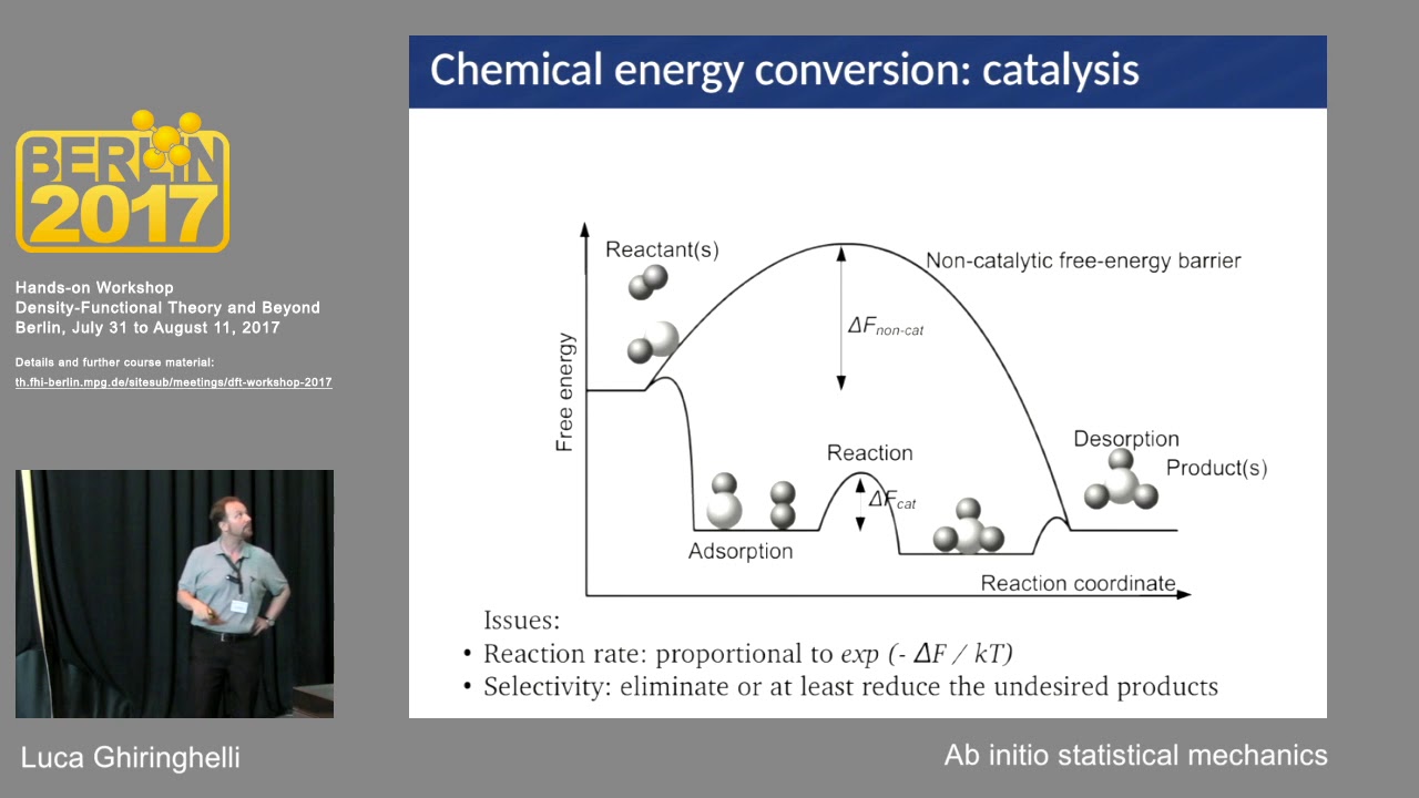 L14, Luca Ghiringhelli, Ab initio statistical mechanics - YouTube