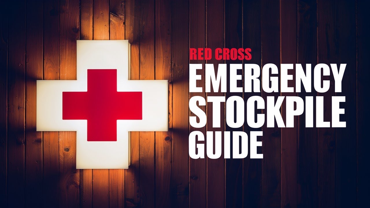 Red Cross Alert The 5 Items You Need to Stockpile Right Now! - YouTube