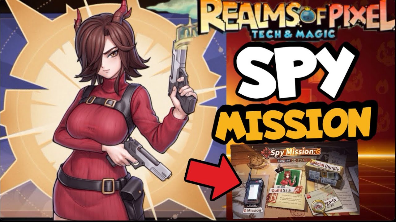 *NEW* ULTIMATE SPY MISSION GUIDE! REALMS OF PIXEL - YouTube