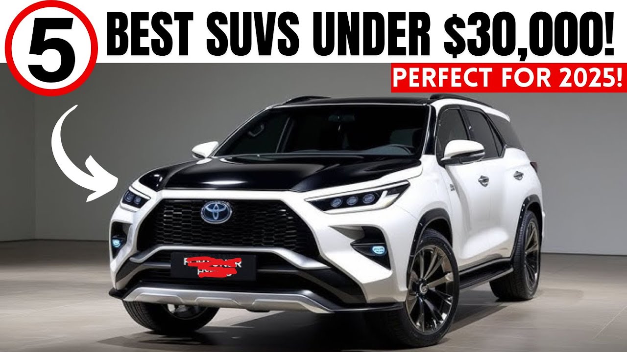 5 Reliable and Affordable SUVs Under $30,000! – Perfect for 2025! - YouTube