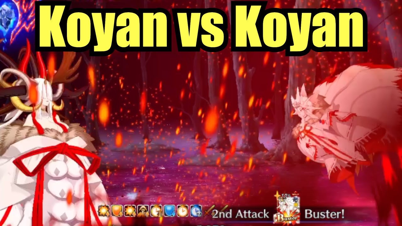 [FGO] Tunguska rerun - BEAST IV boss fight - Koyanskaya of Dark SOLO ...