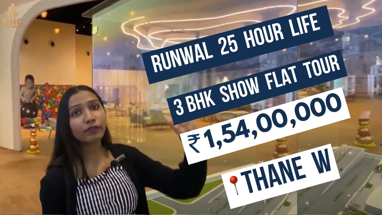 Runwal 25 Hours Life 📍Thane | Premium 2bhk | 3bhk | Next to R Mall ...