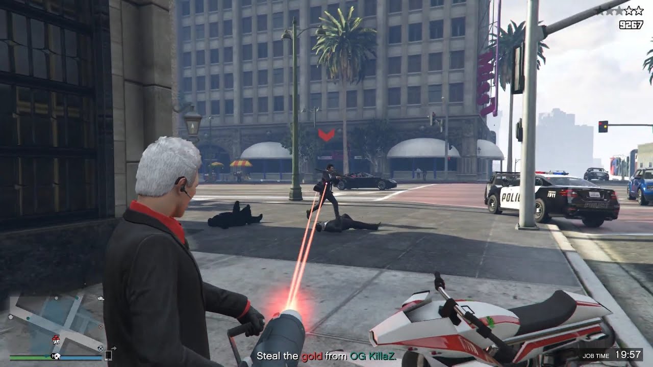GTA Online: Robbing the robber - YouTube