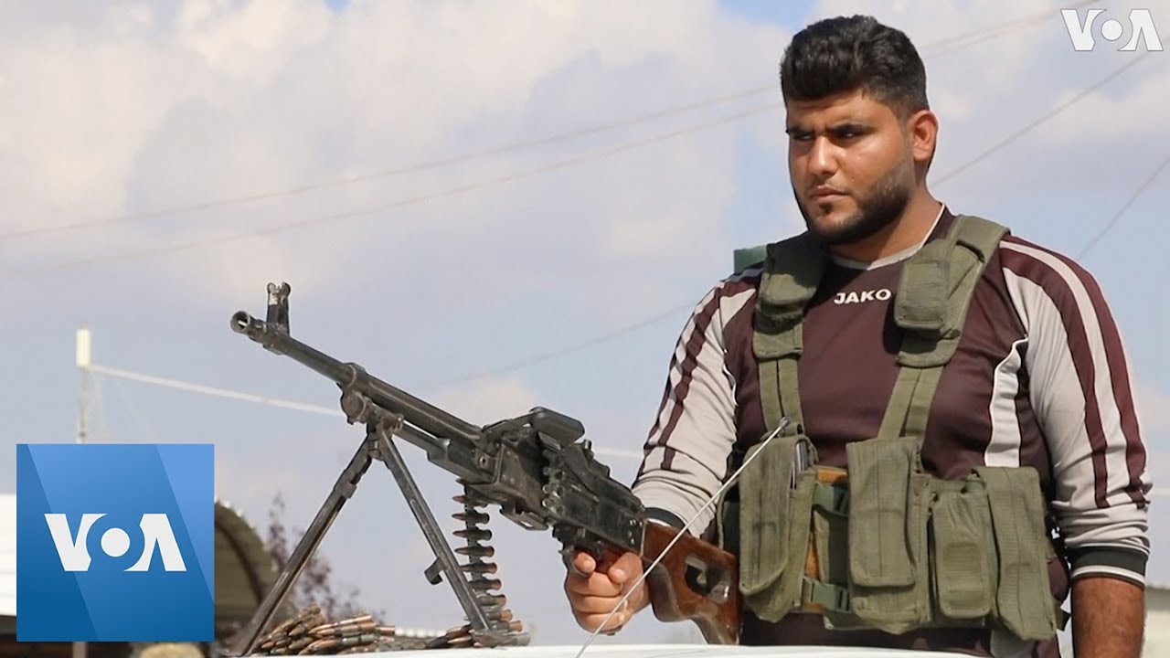 Turkish-Backed Free Syrian Army Training in Syria - YouTube