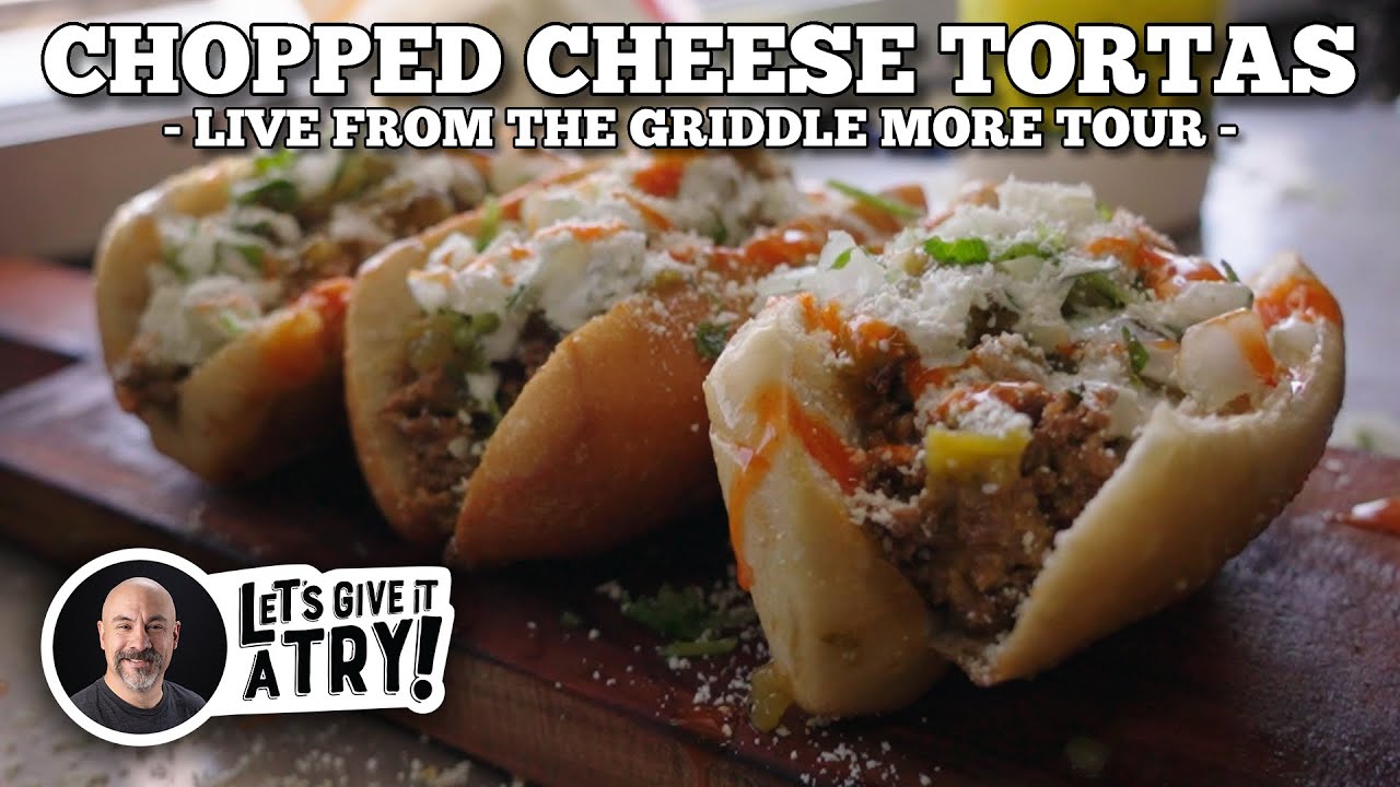 Todd Toven's Chopped Cheese Tortas | Blackstone Griddles - YouTube