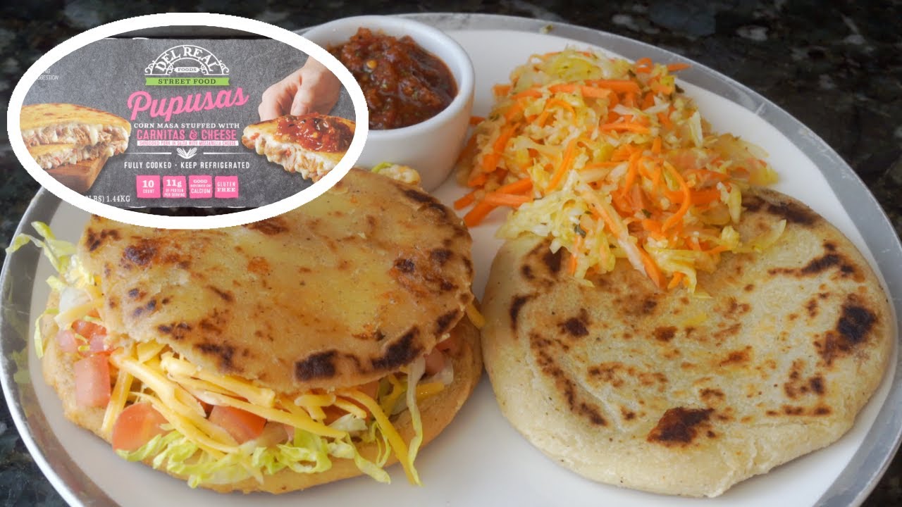 Costco, Del Real Foods - Salvadoran Carnitas Pupusas + Mexican Fried ...