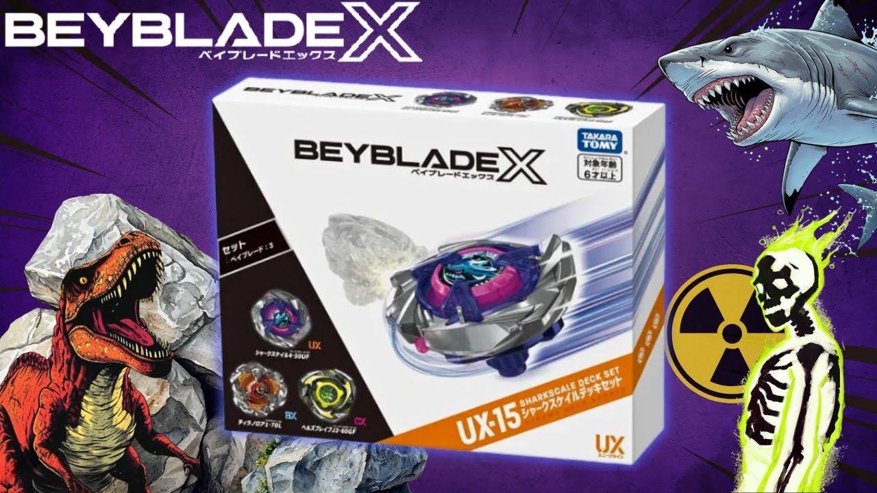 UX-15 Shark Scale; un poderoso set de ataque pero ¿Será bueno? || Video ...