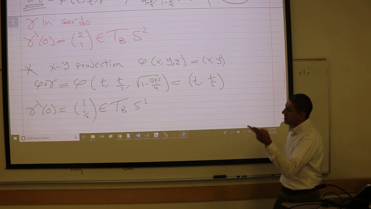 Lec04 - P2 (Basics of Differential Geometry: Tangent Space,Tangent ...