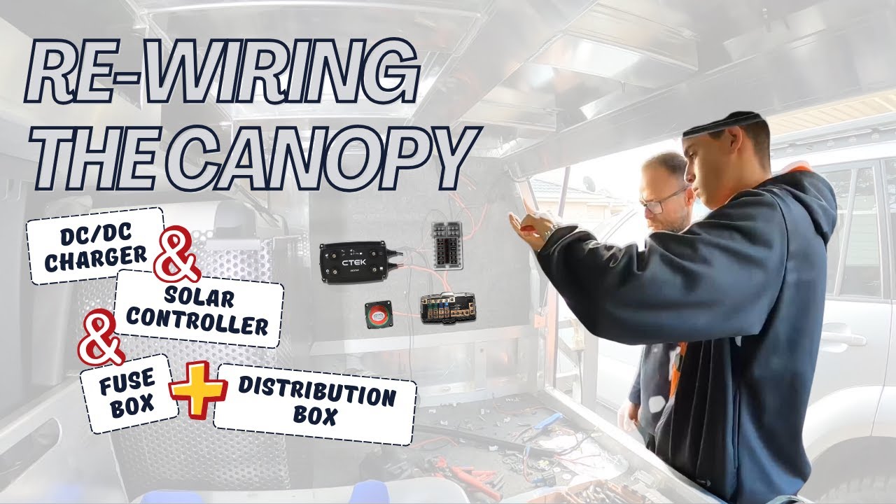 Jack-Off Canopy 12V Setup Re-Wiring - Fuse Box, Distribution Board, DC ...