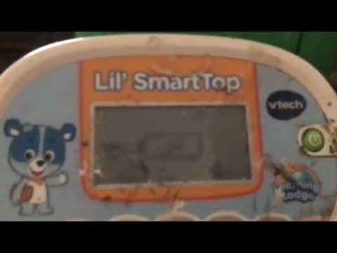 vtech little smarttop usa on low batteries - YouTube