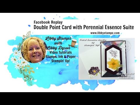 Double Point Card Fun Fold Tutorial - YouTube