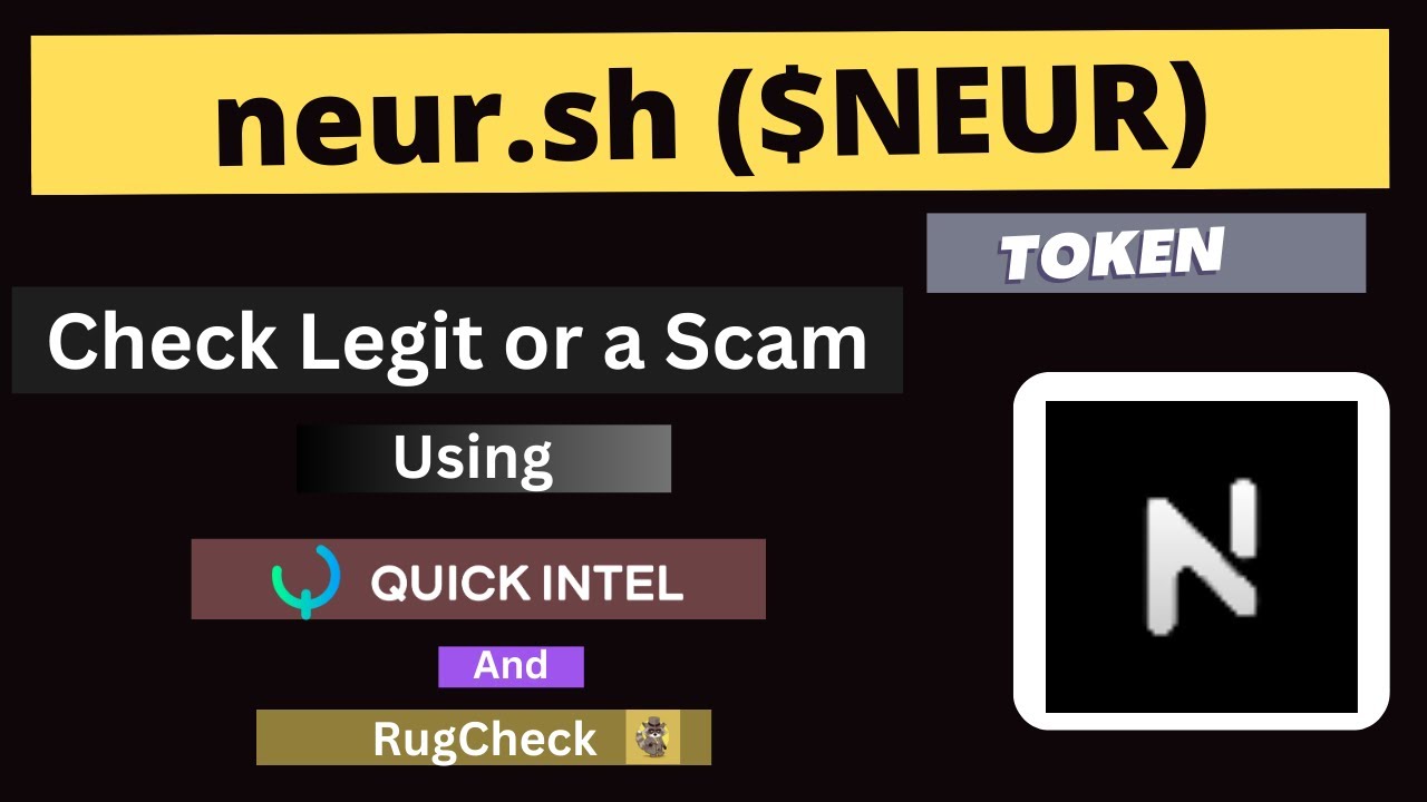 neur.sh ($NEUR) Token is Legit Or a Scam?? - YouTube