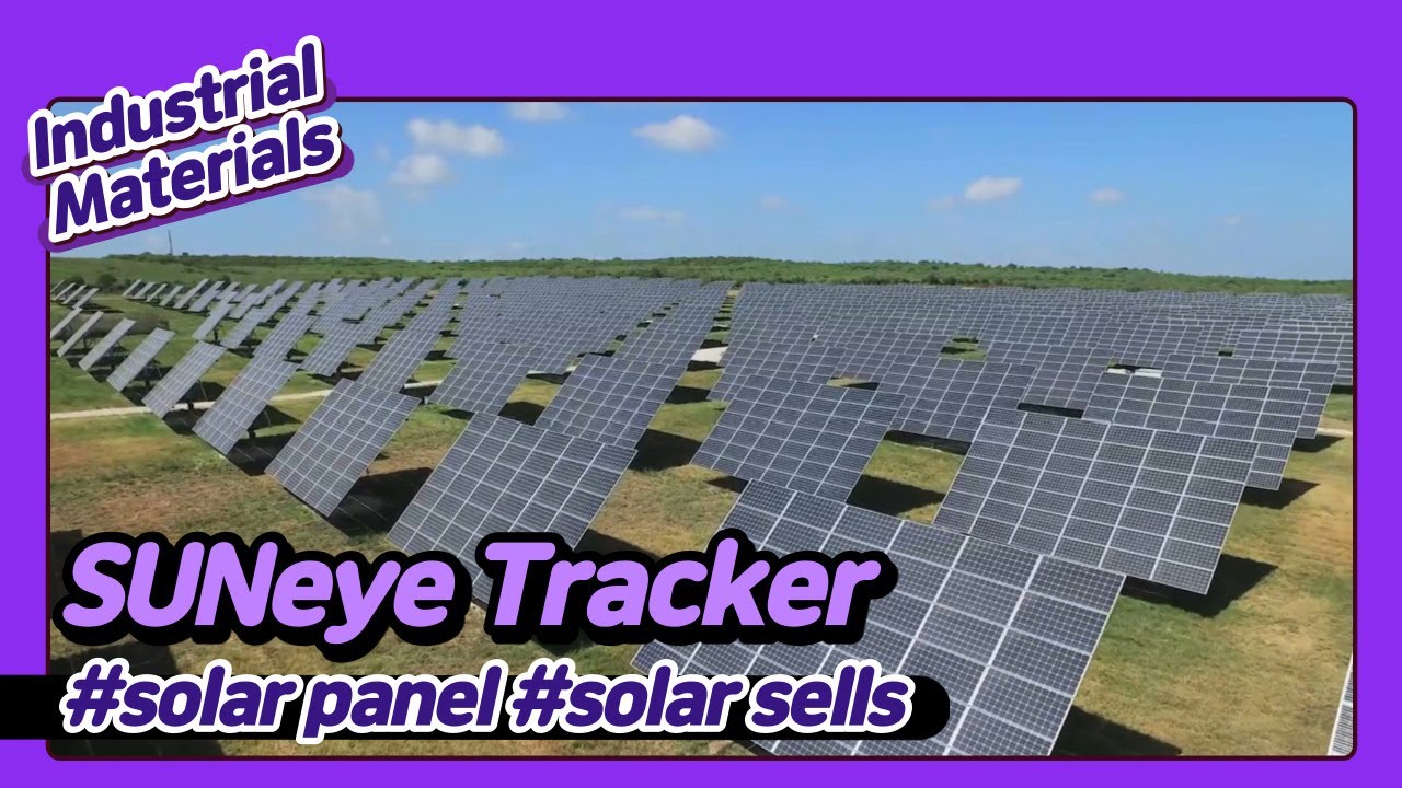 tradeKorea-2021 Online Exhibition : SUNeye Tracker - YouTube