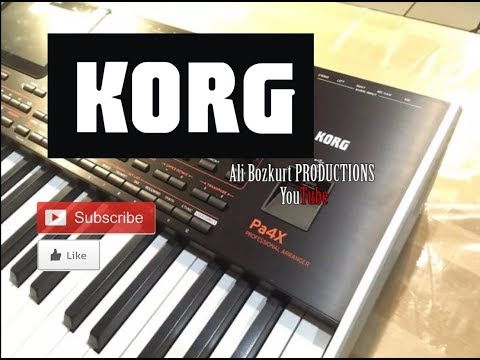 KORG Pa4x YENI 2018 Oyun havasi