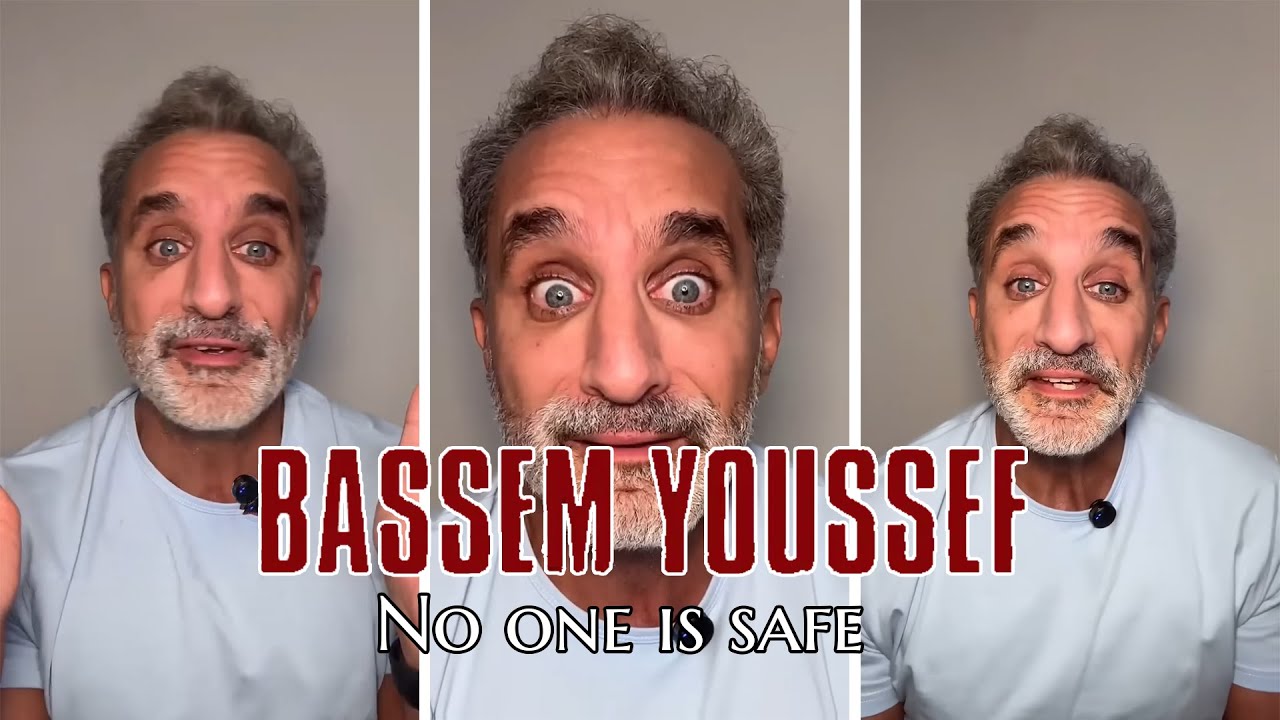 No one is safe until Israel “feels” safe | Bassem Youssef - باسم يوسف ...